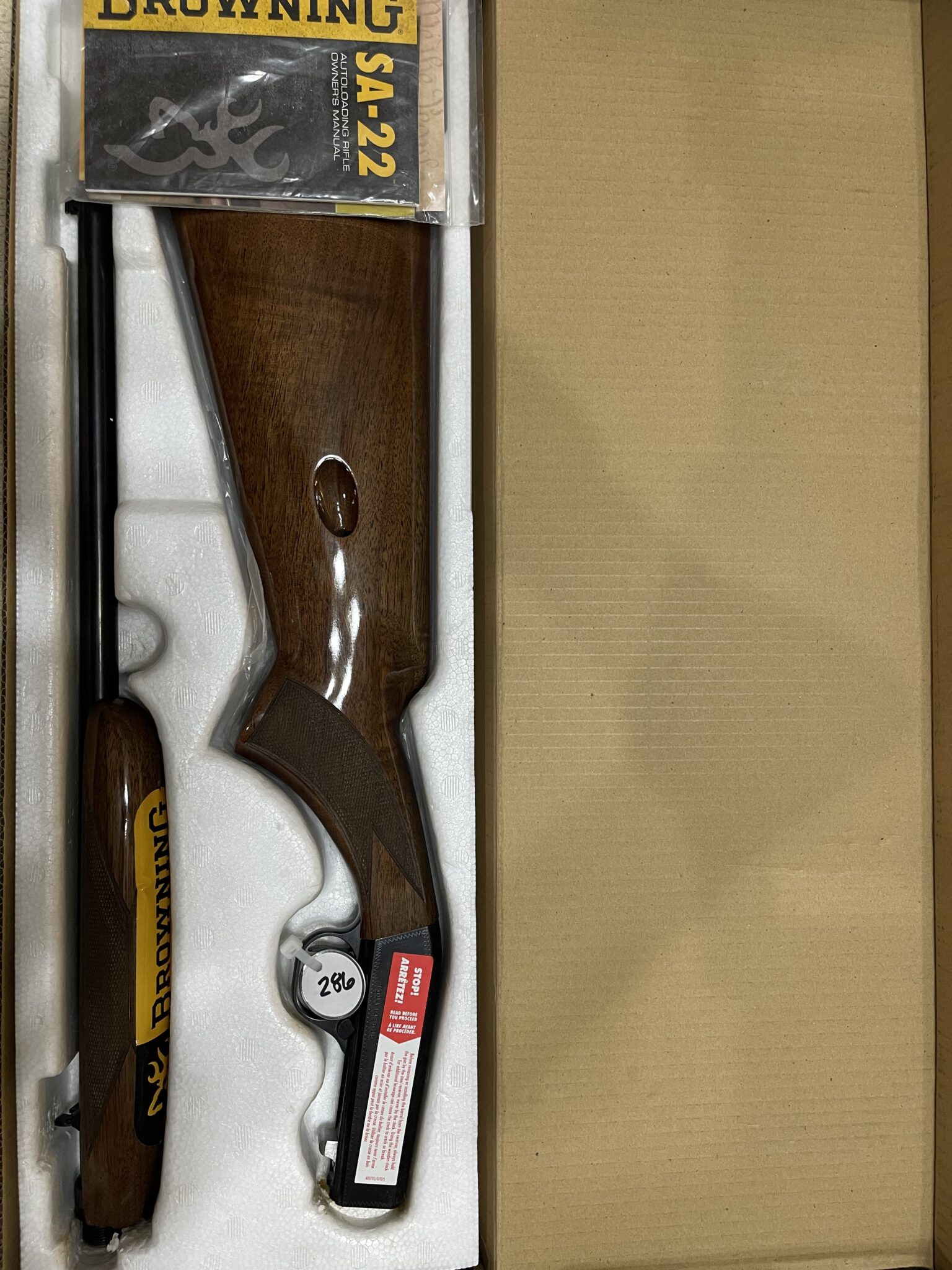 Browning SA 22 Rifle | Richard Branch Auctions